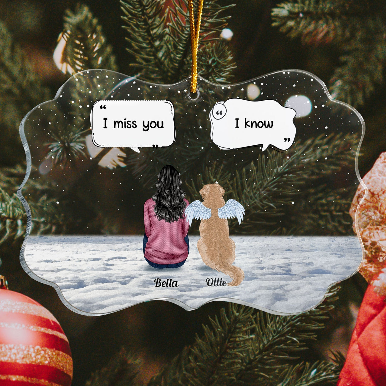 Memorial Pet - Personalized Pet Memorial Ornament – Maisonornament